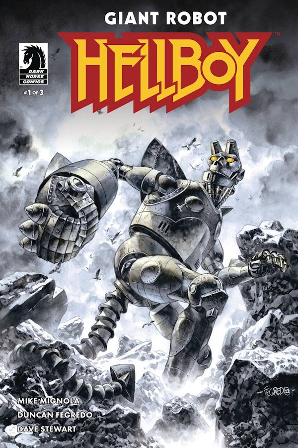Giant Robot Hellboy - ACE Comics Subscriptions