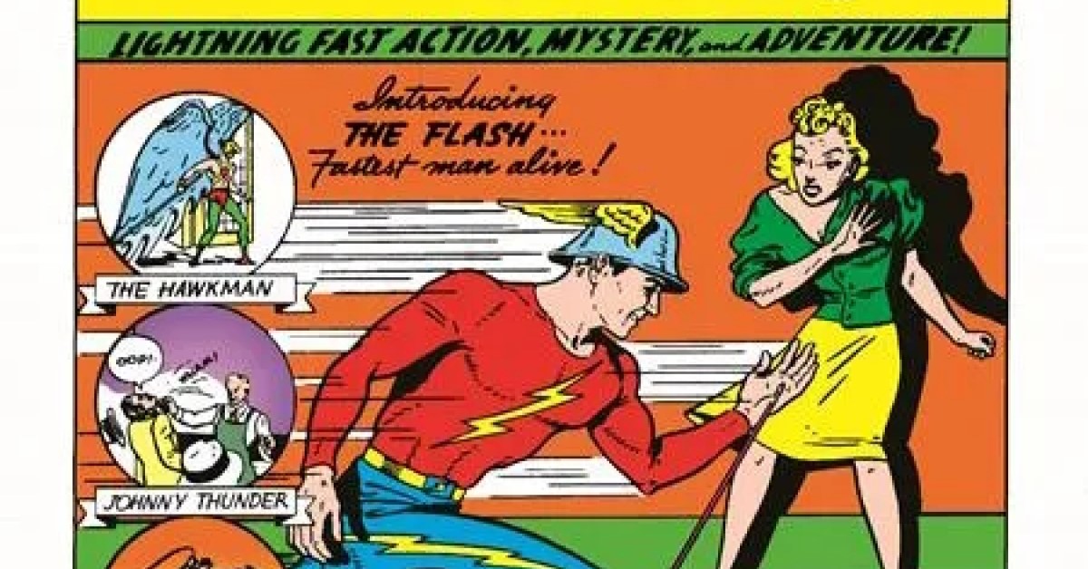 Flash Comics #1 Facsimile Edition - ACE Comics Subscriptions